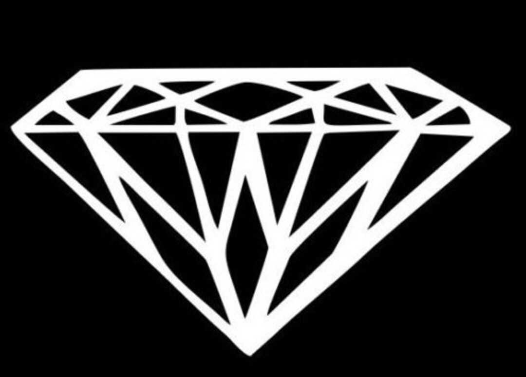 Diamond Vinyl Decal Sticker Car Truck Vehicle Bumper Window Wall Decor ...