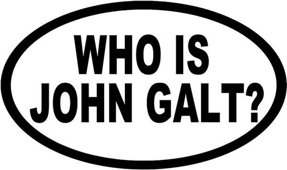 Movies_who_is_john_galt Sticker Graphic Auto Wall - Etsy