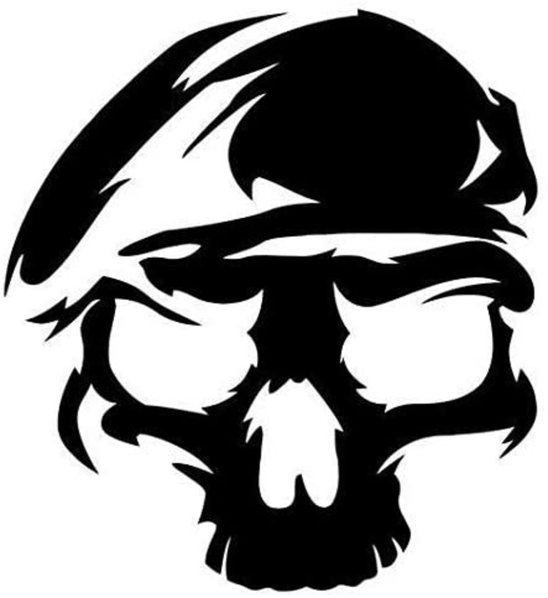 US Army Ranger Skull - Vinyl Decal Sticker - Wall Decor Motorcycle Car ...