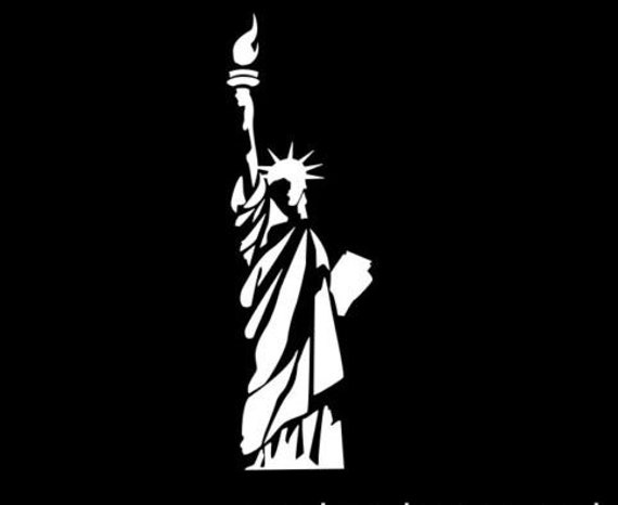 Statue of Liberty Sticker Vinyl Decal New York City USA NYC - Etsy