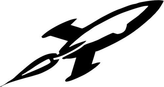 Others_space_rocket Die Cut Vinyl Decal Sticker for Go Kart - Etsy