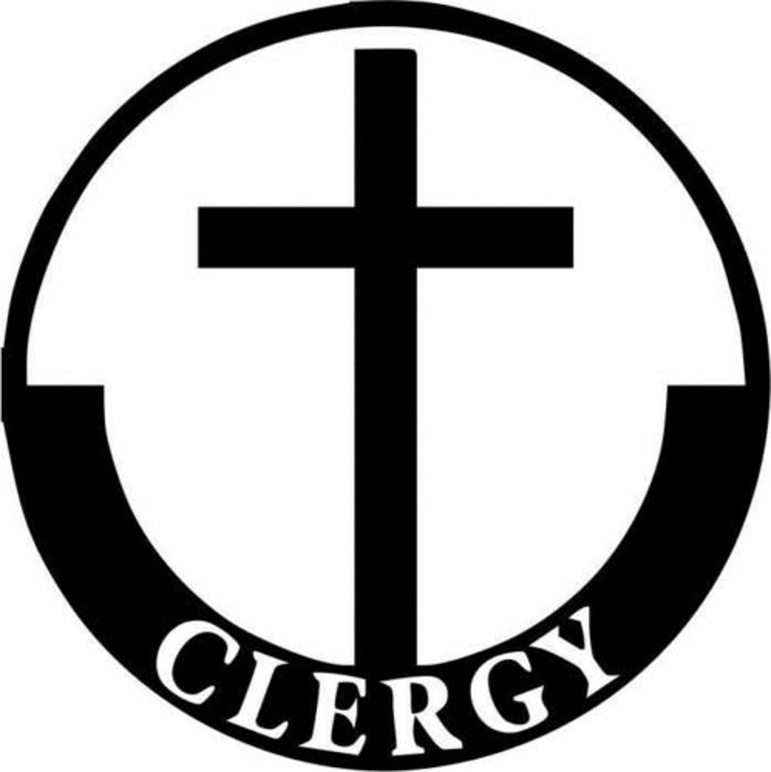 Clergy Religion for Car Window Truck Bumper Vinyl Decal Sticker - Etsy