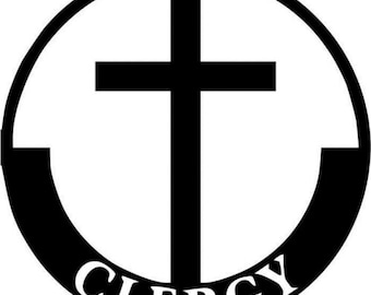 Clergy Sticker - Etsy