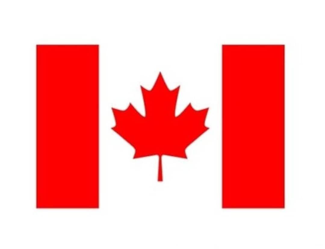 Canada Flag Vinyl Decal Sticker Car Truck Vehicle Bumper Window Wall ...