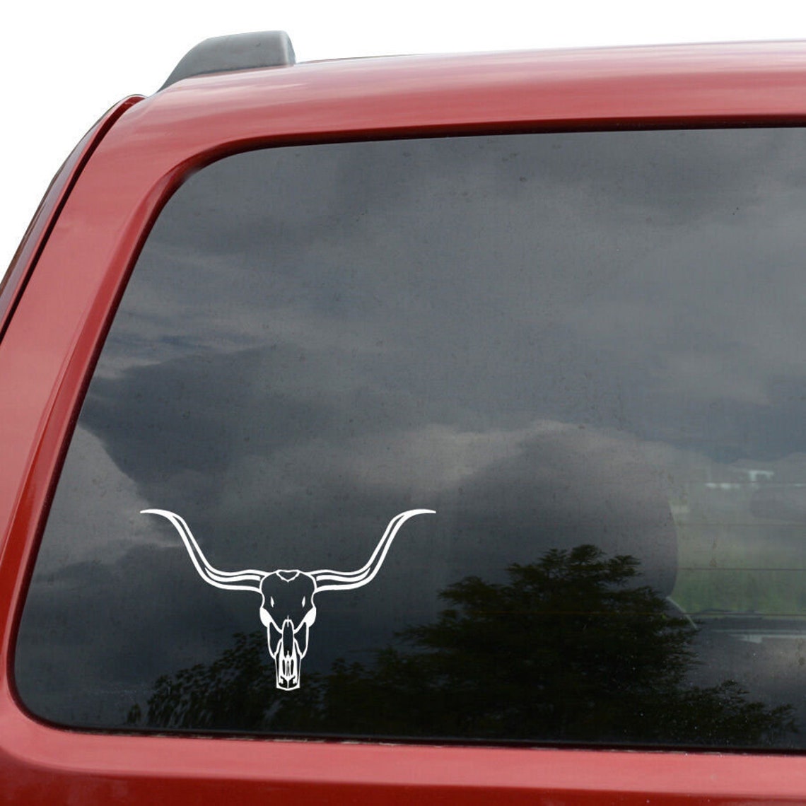 Longhorn Skull Decal Sticker Car Truck Motorcycle Window iPad - Etsy