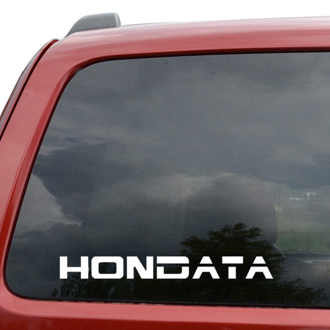 Hondata JDM Vinyl Decal Sticker Car Truck Vehicle Bumper Window Wall ...