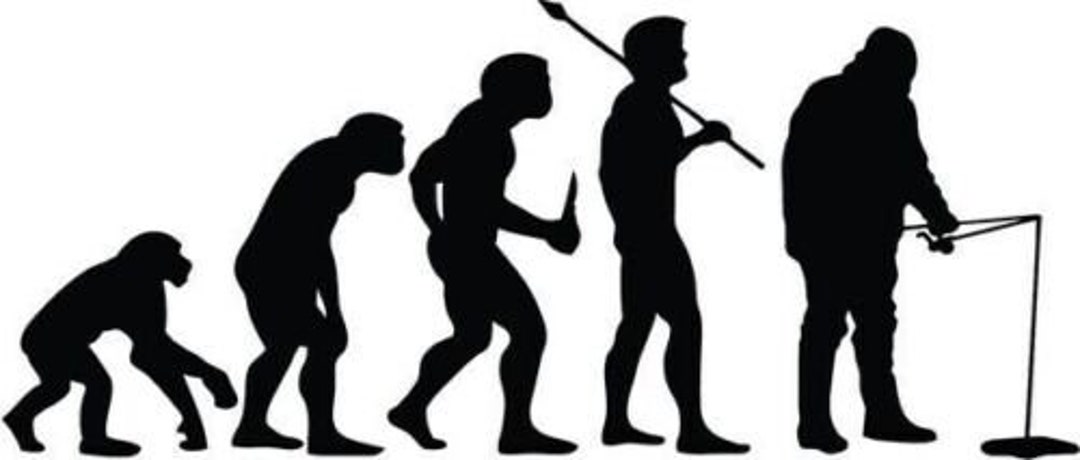 ICE FISHING EVOLUTION Vinyl Decal Sticker - Etsy