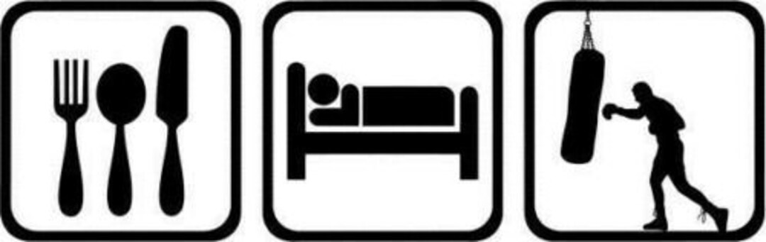 Eat Sleep Boxing Vinyl Decal Sticker Car Truck Window - Etsy