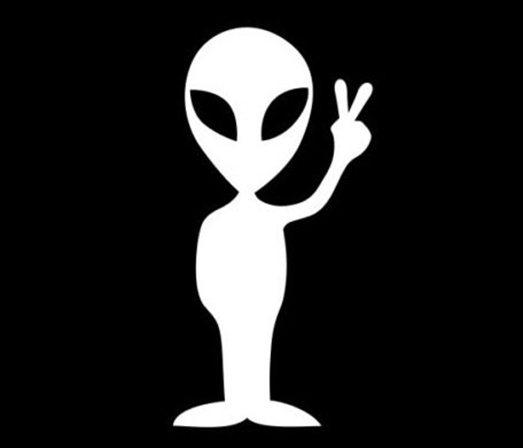 Alien Vinyl Decal Sticker Car Truck Vehicle Bumper Window Wall Decor ...