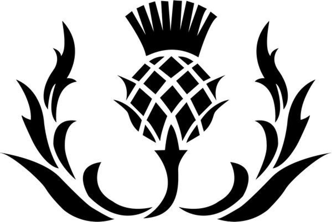 Symolic_thistle_scottish - Vinyl Decal Sticker - Wall Decor Motorcycle ...