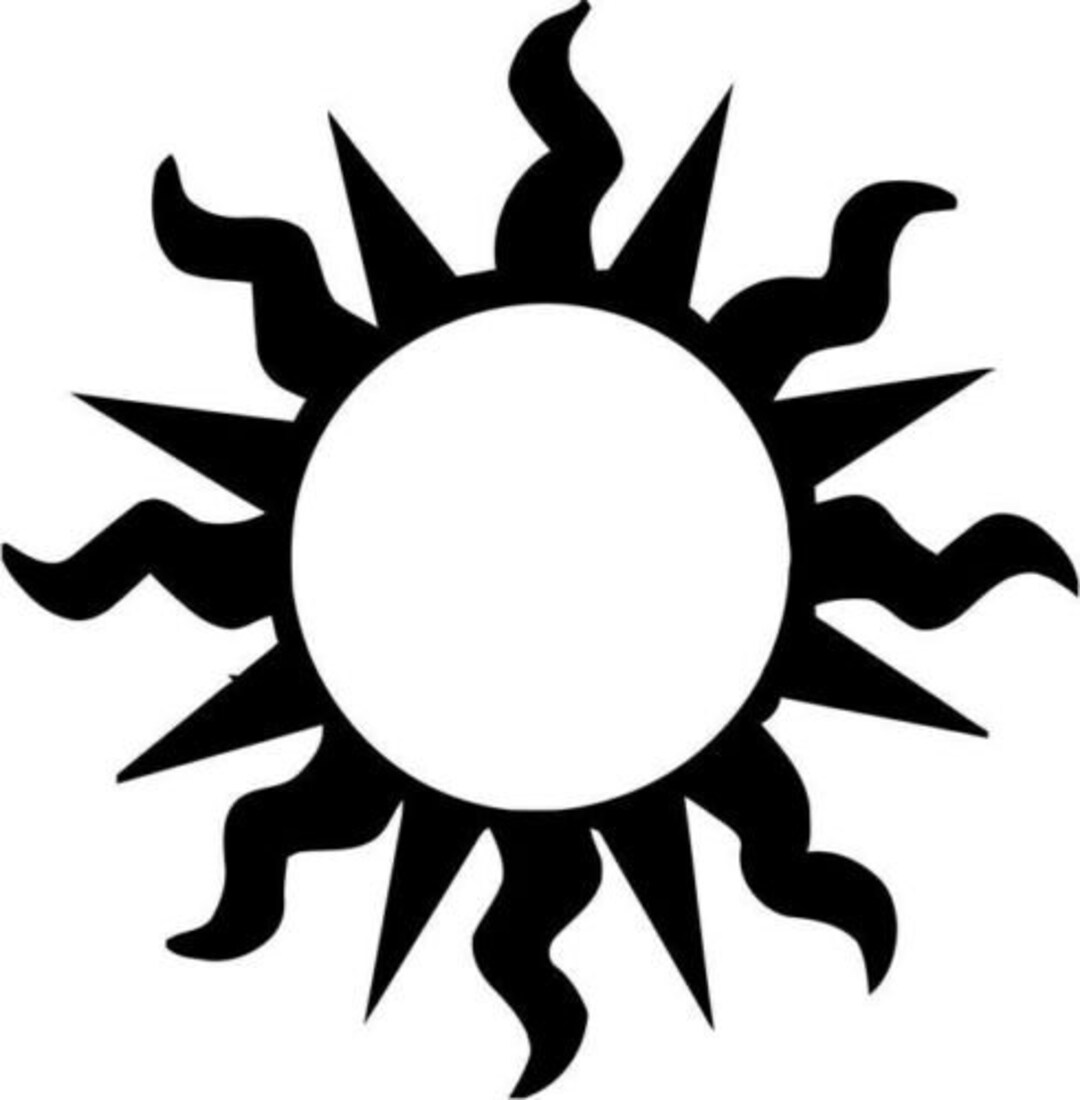 Tribal Sun Vinyl Decal Sticker Truck Window - Etsy