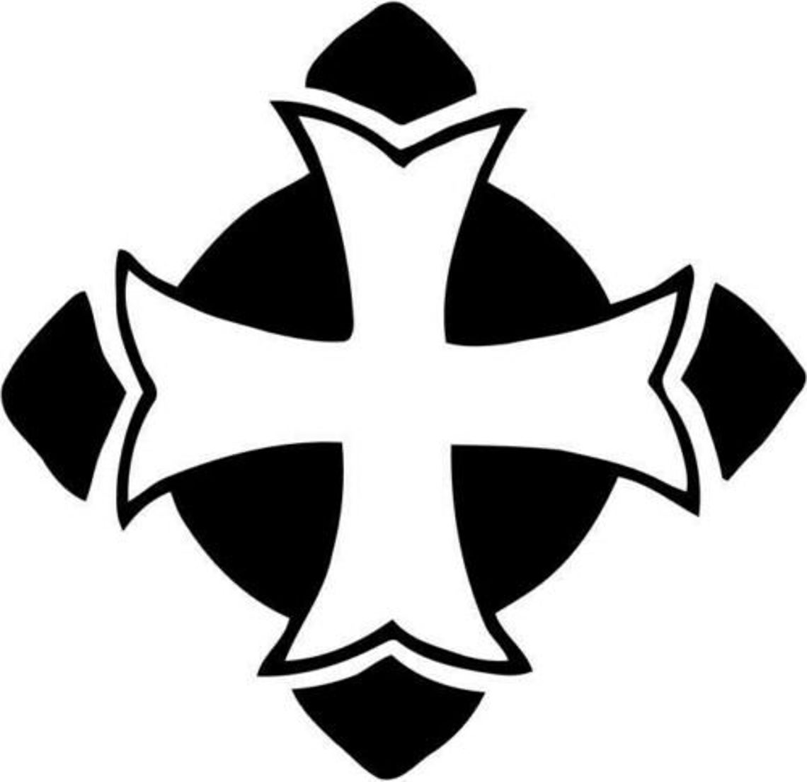 Cross Vinyl Decal Sticker Car Truck Vehicle Bumper Window Wall Decor ...