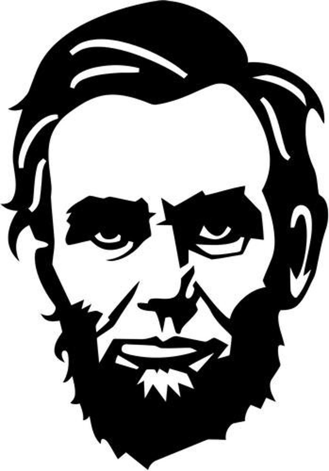 Others_president_lincoln - Die Cut Vinyl Decal Sticker for Go Kart Car ...