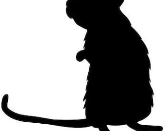 Vinyl Rat Decal - Etsy