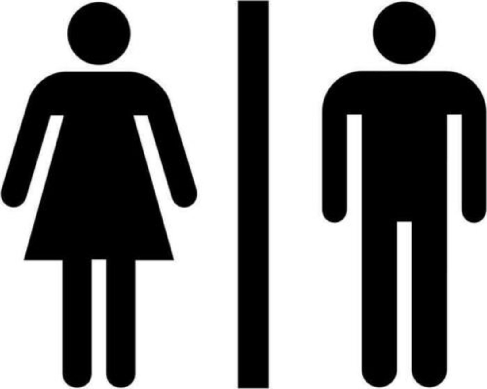 Restroom Unisex Decal Sticker Car Truck Window - Etsy