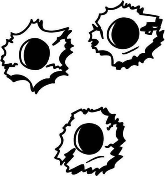 Bullet hole stickers for cars store