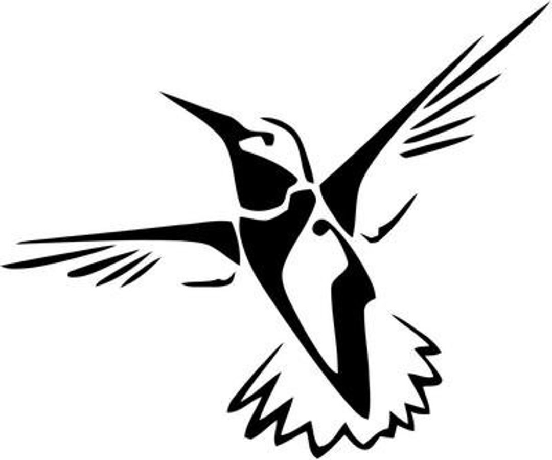 Wildlife_hummingbird - Vinyl Decal Sticker - Wall Decor Motorcycle Car ...