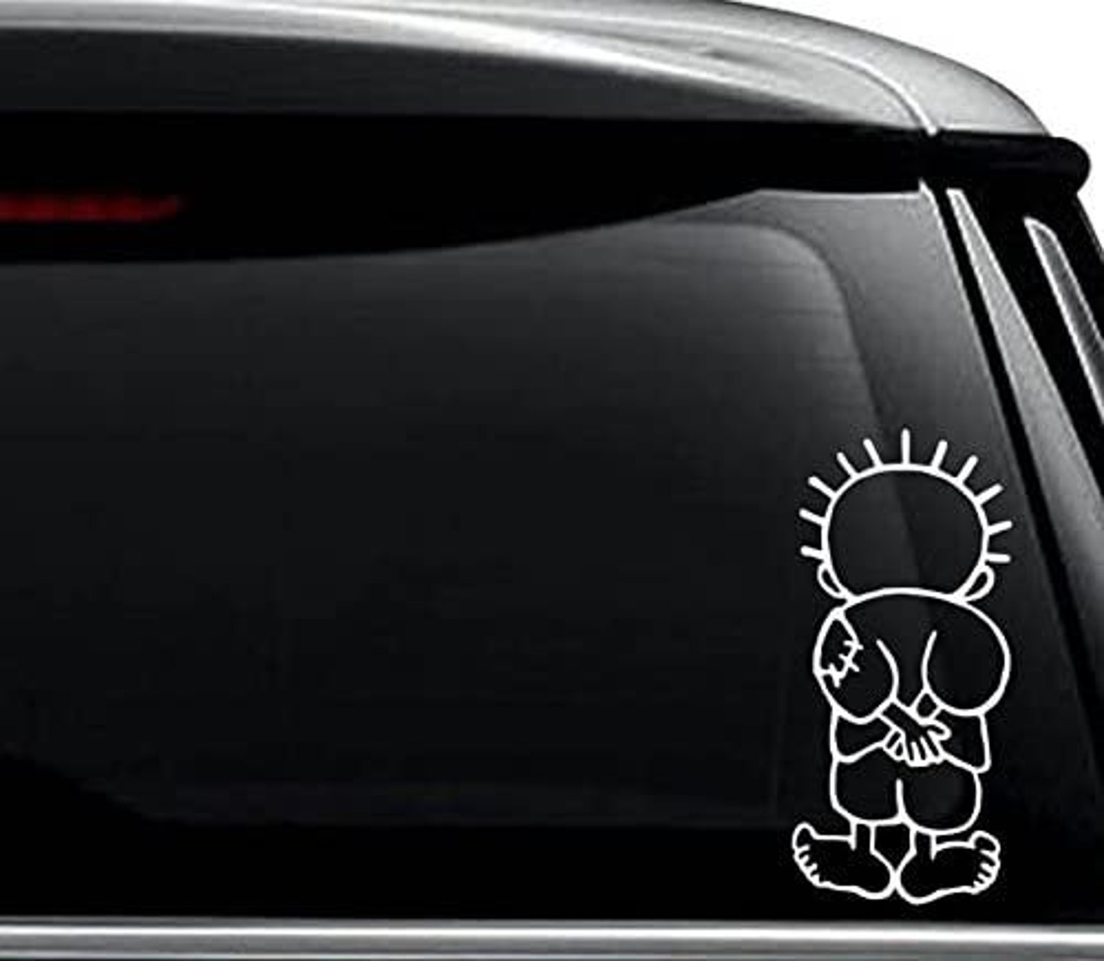 Handala Hanzala Palestine Boy Decal Sticker for Use on Laptop, Helmet, Car, Truck, Motorcycle ...