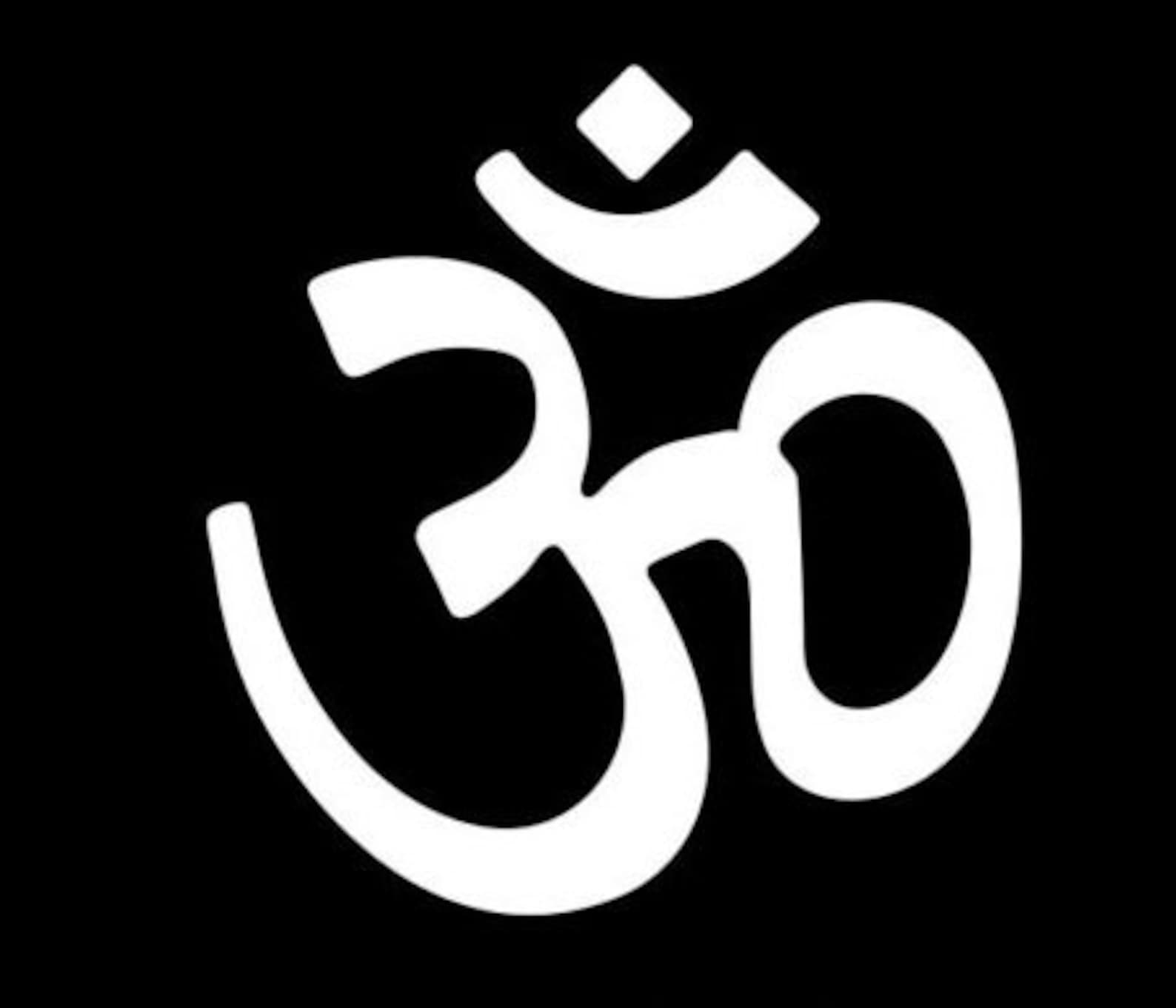 Aum Om Vinyl Decal Sticker Car Truck Vehicle Bumper Window Wall Decor ...