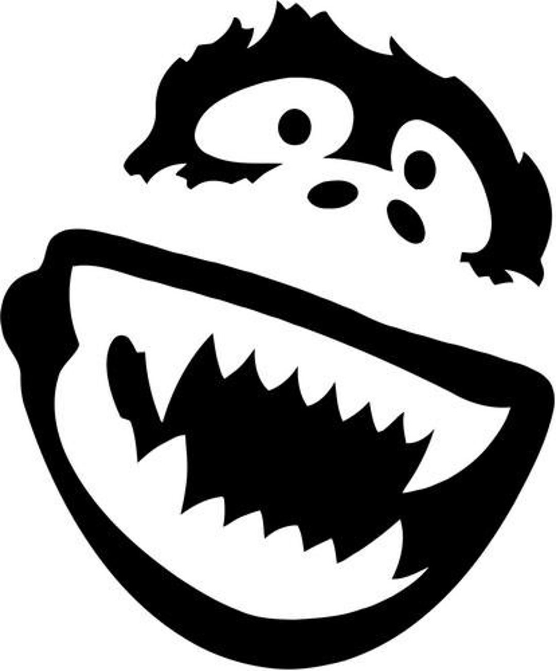 Bigfoot Sasquatch Yeti Decal Sticker Car Truck Motorcycle Window iPad ...