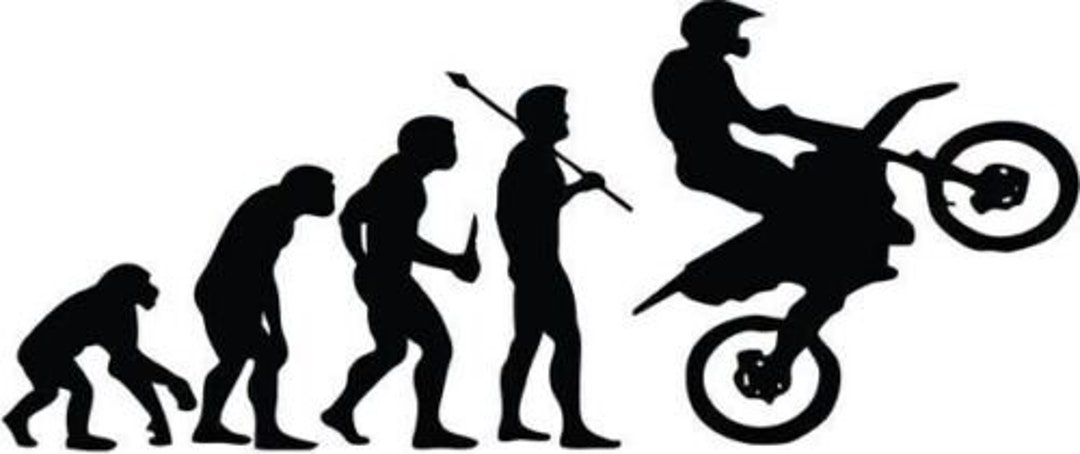 MOTOR CROSS Racing EVOLUTION Vinyl Decal Sticker - Etsy