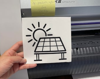 Solar Panel Decal - Etsy