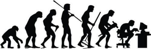 MODERN MAN EVOLUTION Vinyl Decal Sticker - Etsy