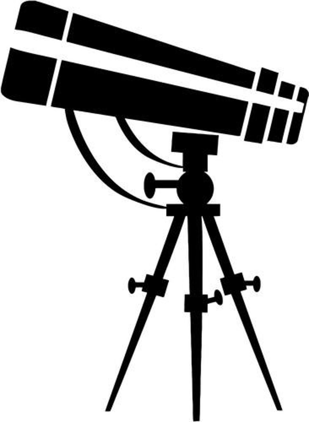 Telescope - Vinyl Decal Sticker - Wall Decor Motorcycle Car Truck ...