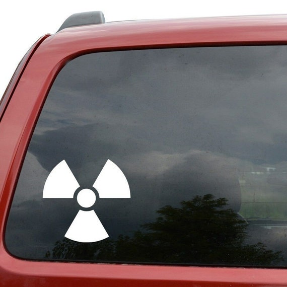 Radioactive JDM Vinyl Decal Sticker Car Window Truck Decor | Etsy