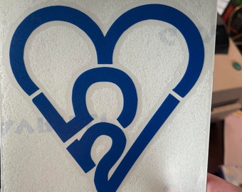 Racing Race Number 2 Two Die Cut Vinyl Decal Sticker for Go Kart Car ...