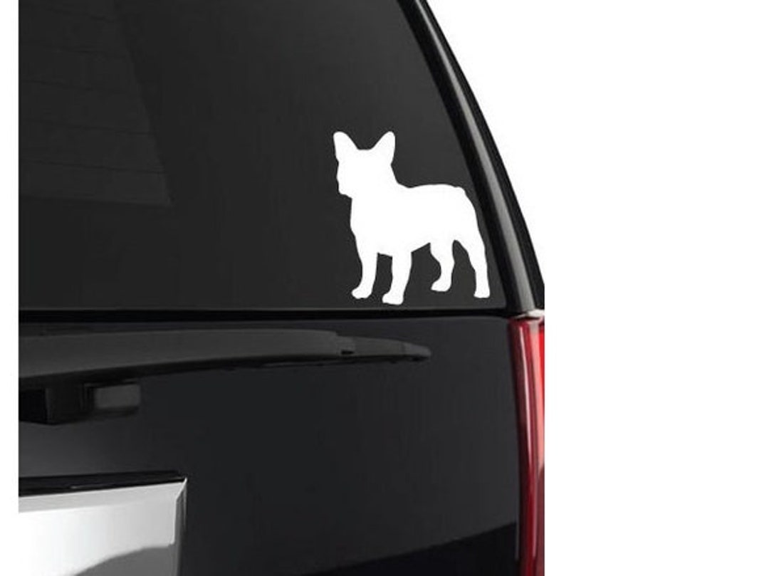 Made in USA - French Bulldog Decal Frenchie Dog Pet Love Puppy Paw ...