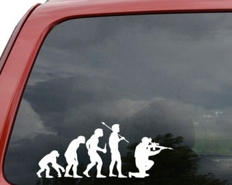 Evolution Men Vinyl Decal Sticker Car Truck Vehicle Bumper Window Wall ...