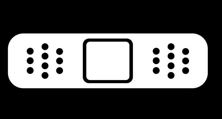 Adhesive Bandage Sticker Vinyl Decal, First Aid Plaster Dressing Band ...