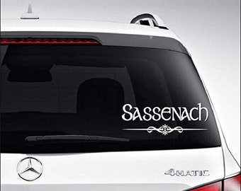Sassenach Car Decal - Etsy