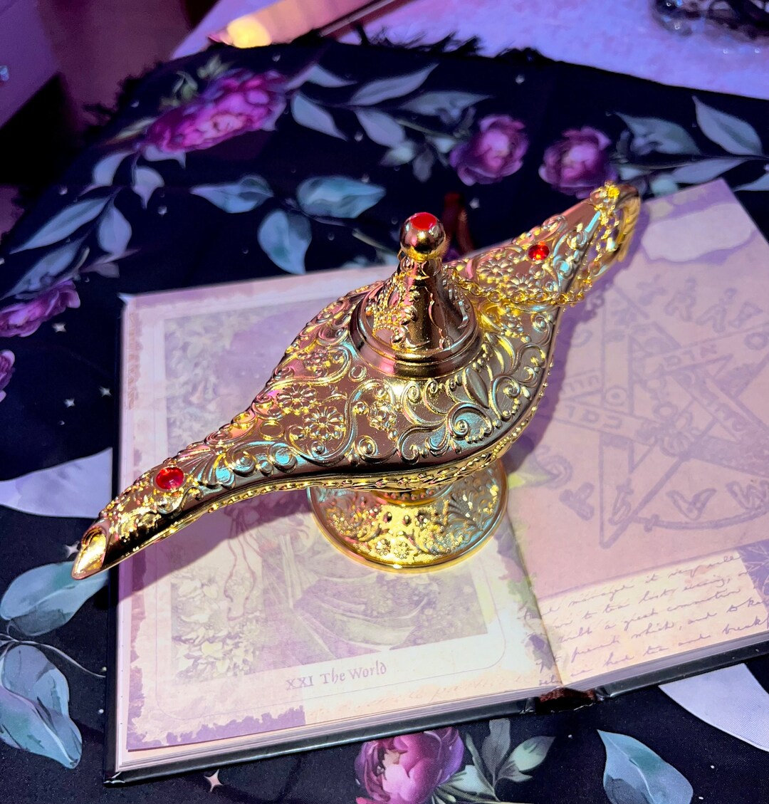 Wish Granting Haunted Genie Lamp Possessed by 15 Djinn ~ Unlimited ...