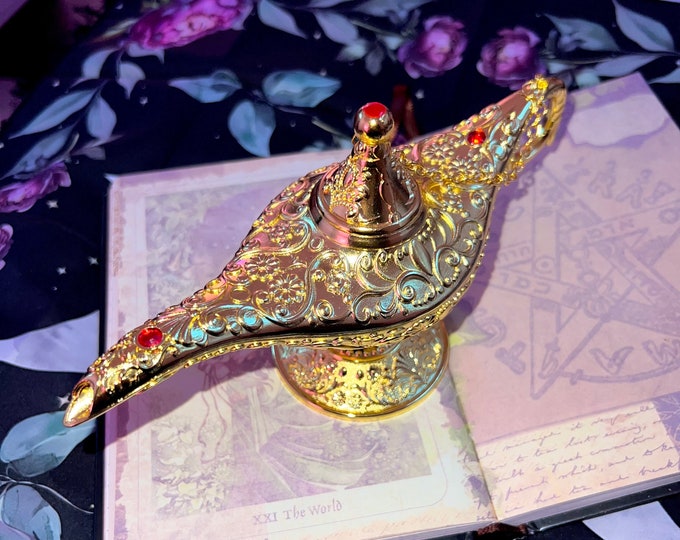 Wish Granting Haunted Genie Lamp Possessed by 15 Djinn ~ Unlimited ...