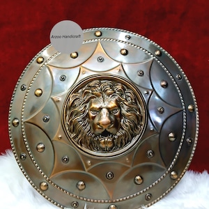 Medieval Troy Trojan Shield - Ancient Greek Warrior Metal Shield ...