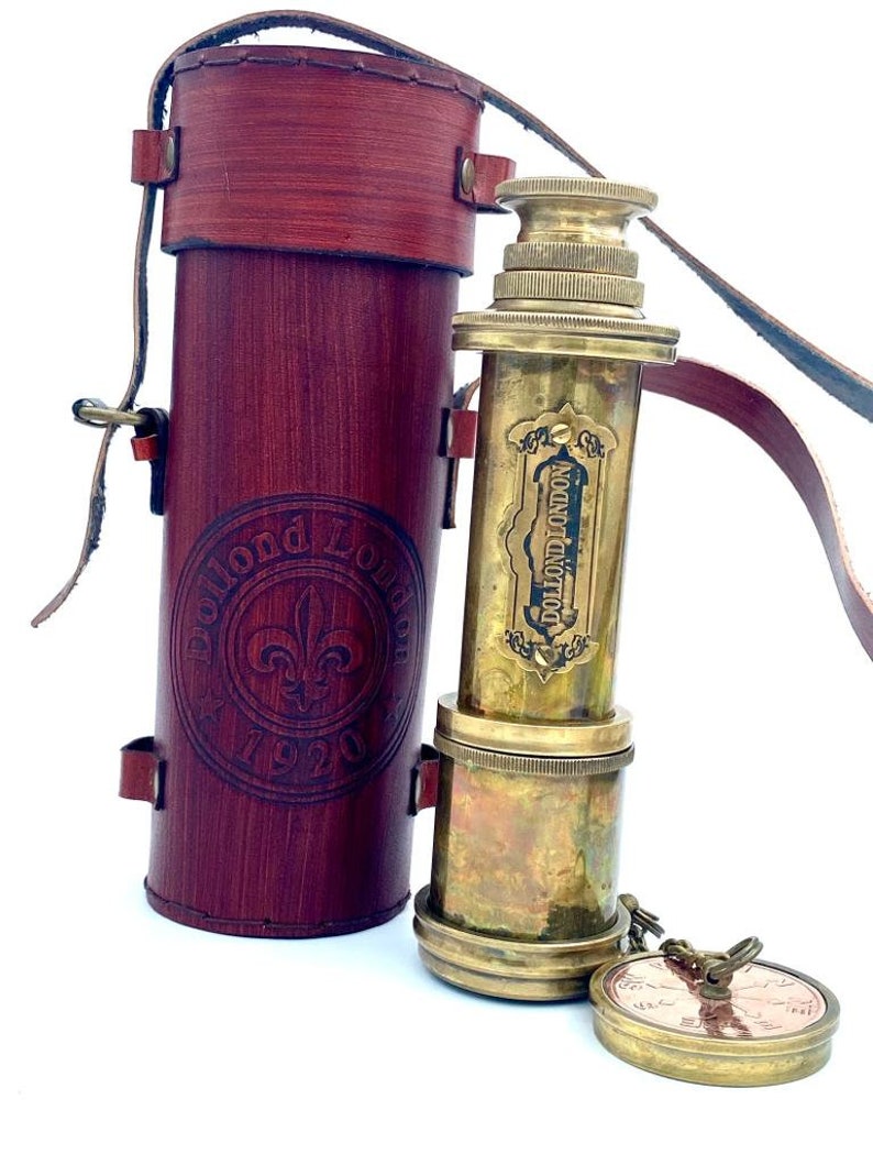 Brass Telescope Christmas Gift Pirates Scope Brass - Etsy
