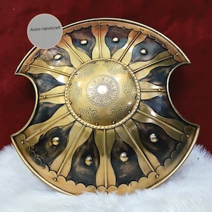 Medieval Troy Trojan Shield - Ancient Greek Warrior Metal Shield ...
