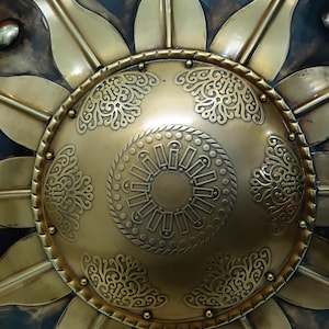 Medieval Troy Trojan Shield - Ancient Greek Warrior Metal Shield ...