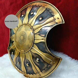 Medieval Troy Trojan Shield - Ancient Greek Warrior Metal Shield ...