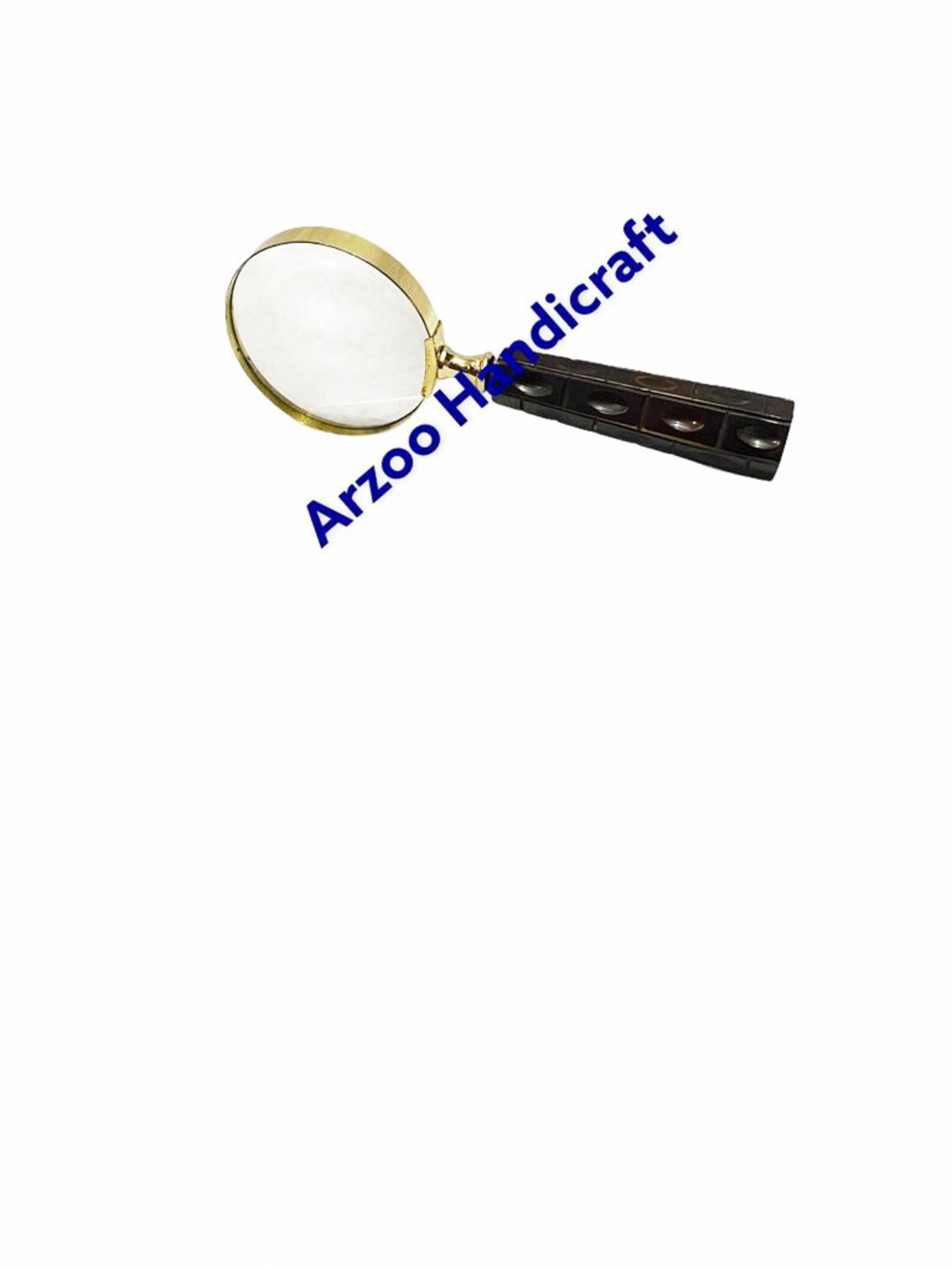 Brass Magnifying Glass 4 inch 10 inch Long High Quality | Etsy
