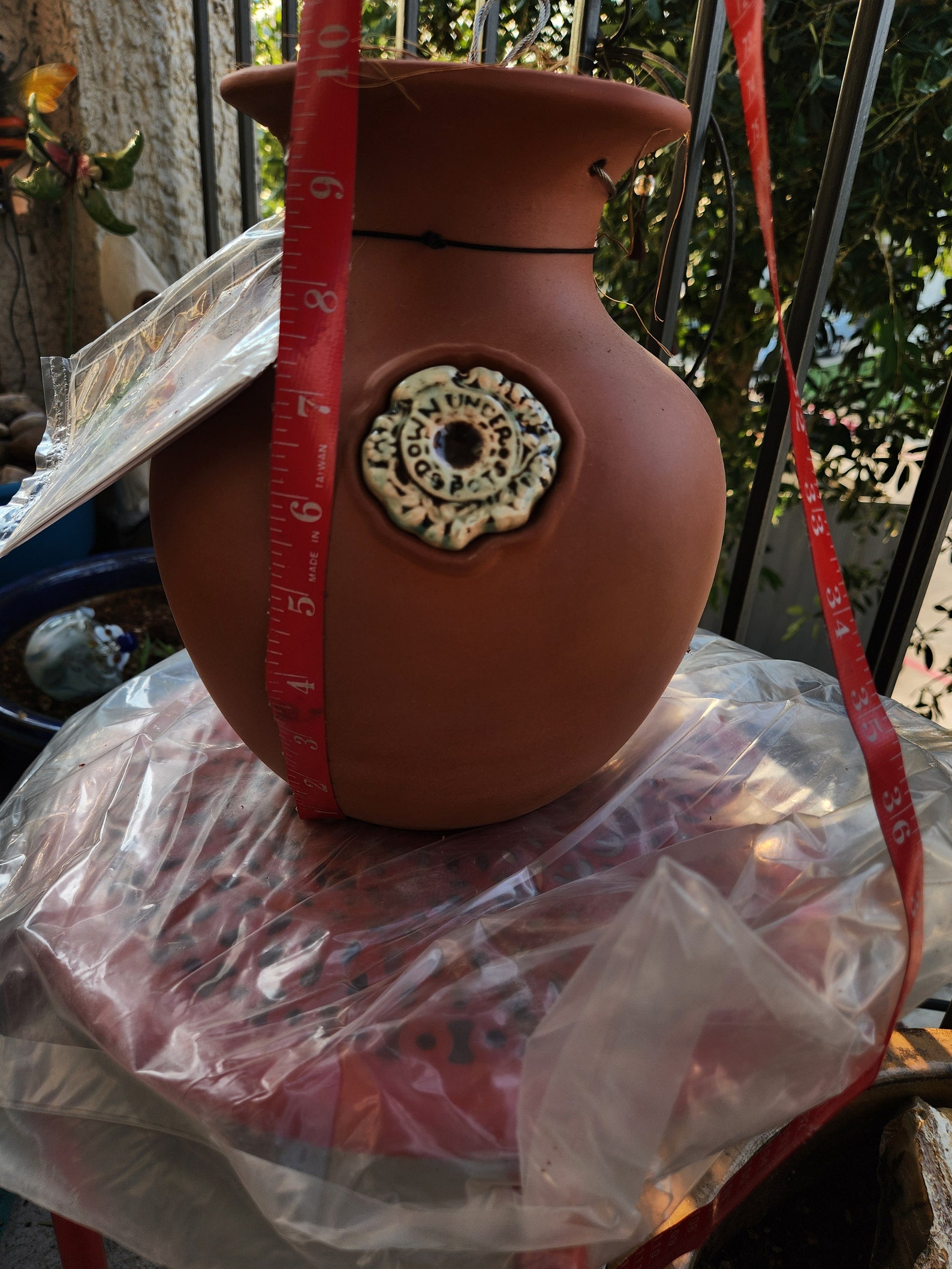 Down Under Pots Size B 10"h (tc) Terra Cotta - Etsy