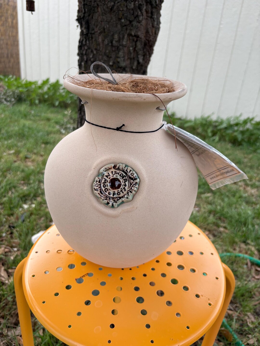 Down Under Pots Size (is) B 10"h Ivory Stone - Etsy