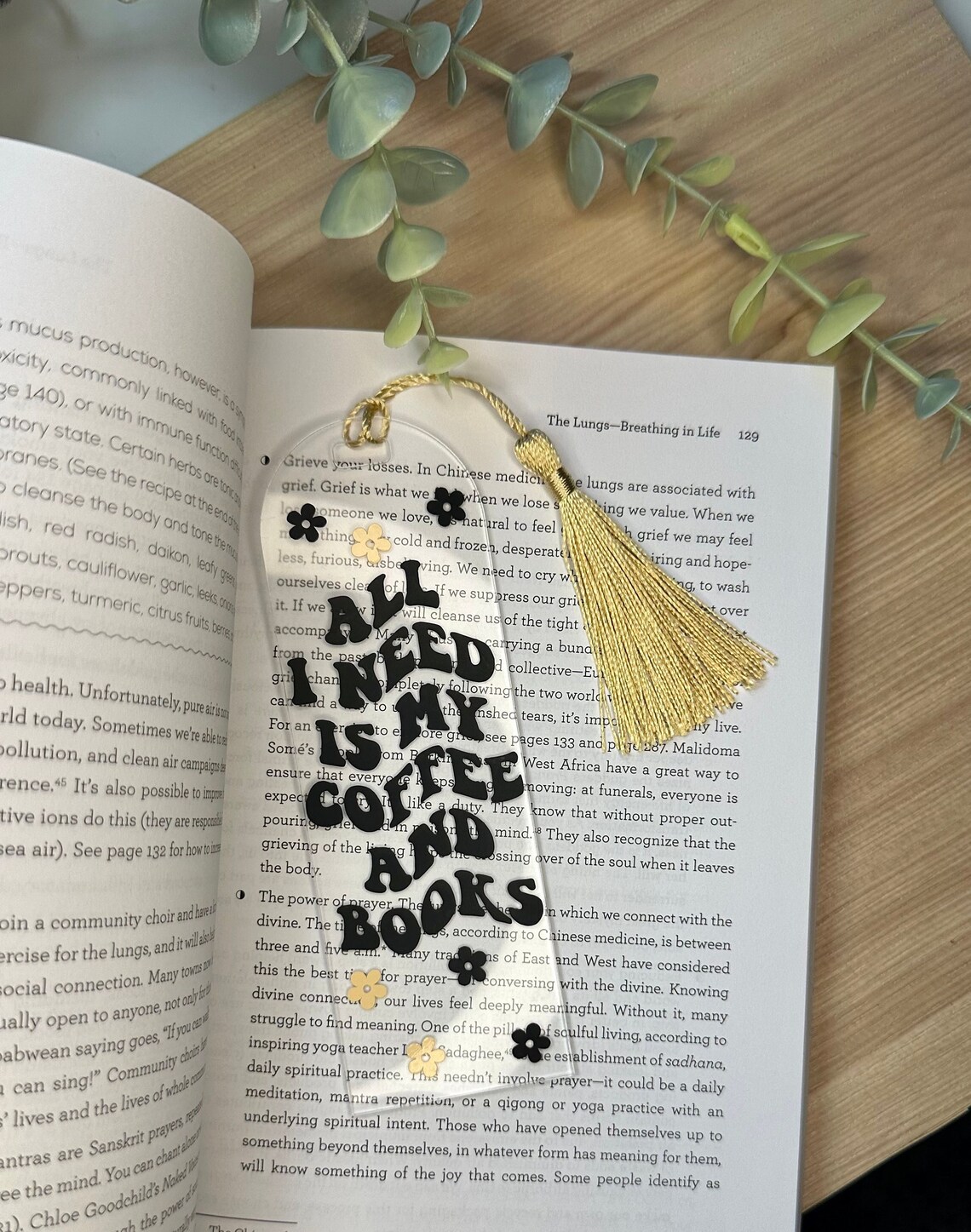 Acrylic Bookmark, Trendy Bookmark, Book Lover, Reading Gift, Bookmark ...