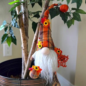 Fall Gnomes/harvest Gnome/gnomes Plush - Etsy