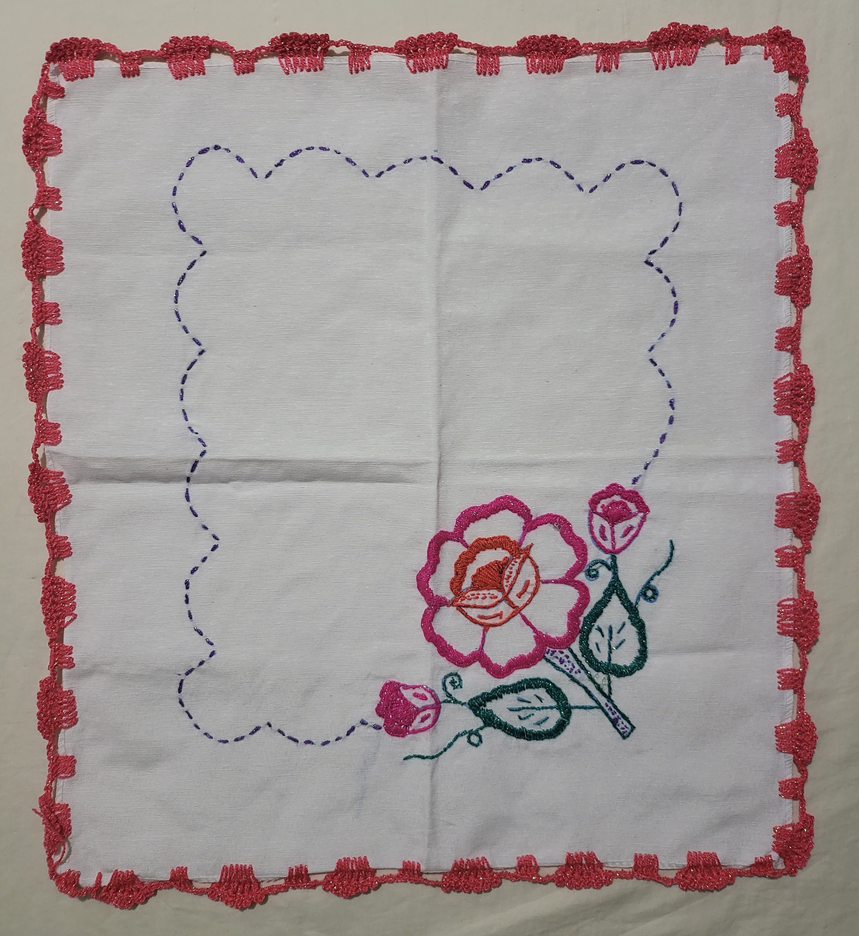 Authentic Mexican Handmade Embroidered Napkins - Etsy