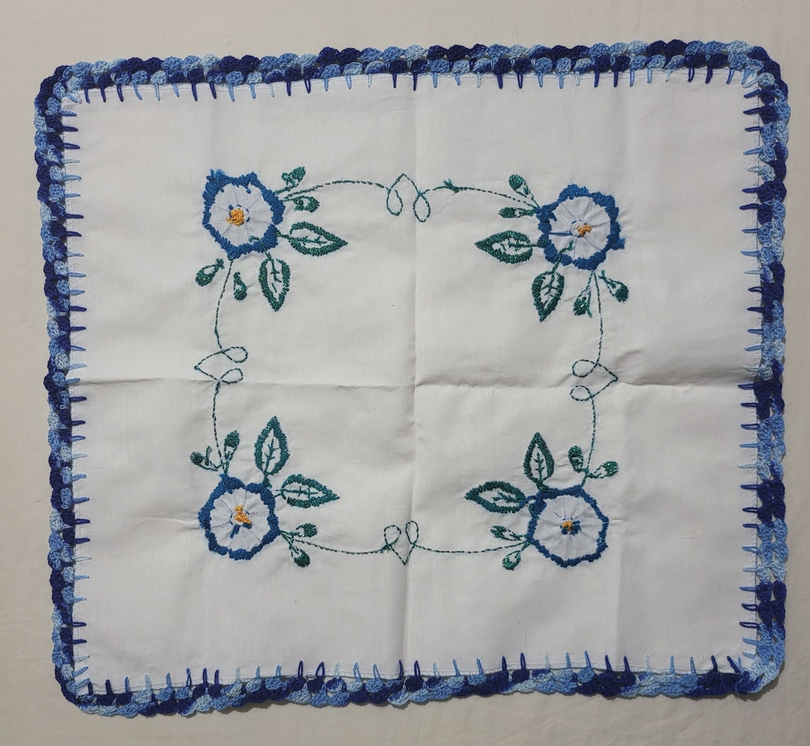 Authentic Mexican Handmade Embroidered Napkins - Etsy