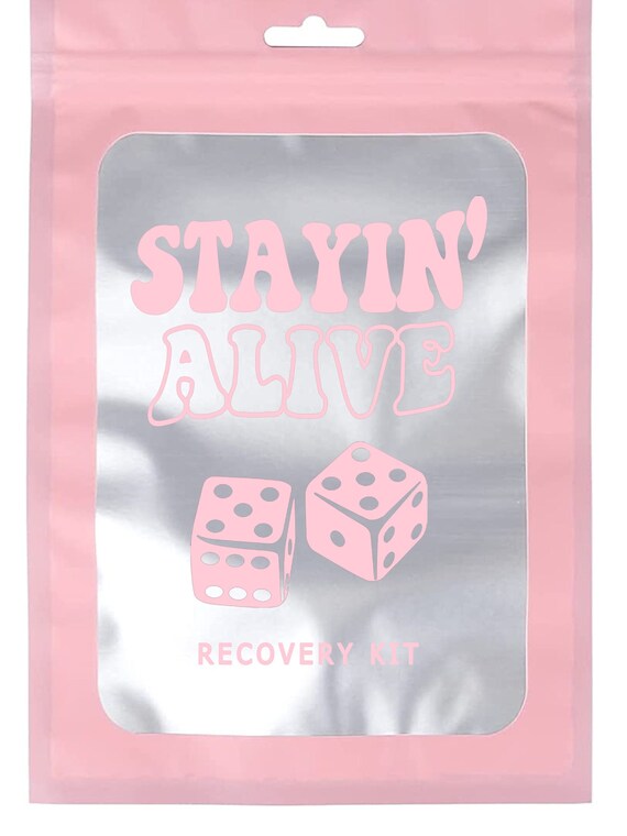Hangover Kits Stayin' Alive Hangover Recovery Kit Casino | Bachelorette ...