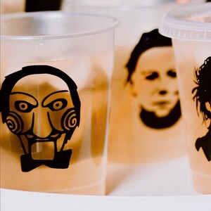 Spooky Halloween Party Cups | Horror Movie Halloween Party Favors ...